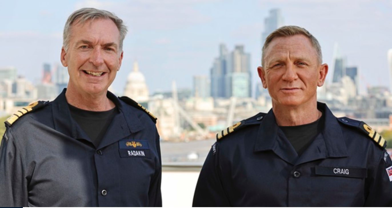 Daniel Craig appointed honorary Royal Navy Commander - Maritime Fairtrade
