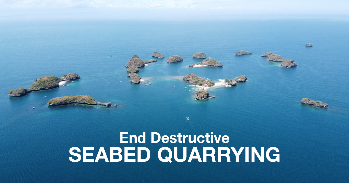 End Destructive Seabed Quarrying in the Philippines | Maritime Fairtrade